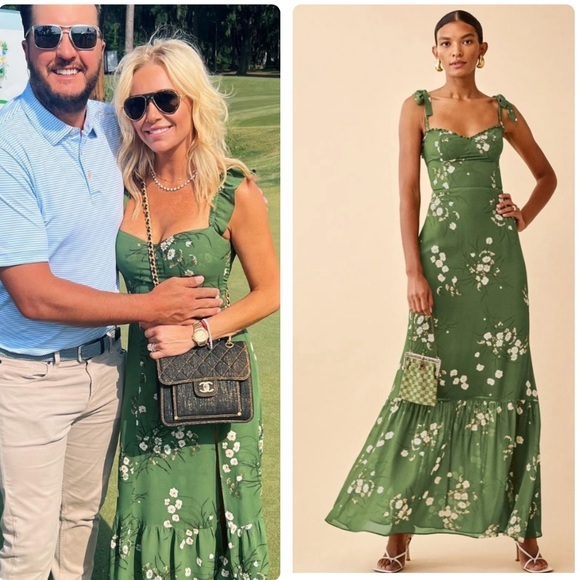 Reformation | Dresses | Reformation Jasen Maxi Dress In Lomita | Poshmark
